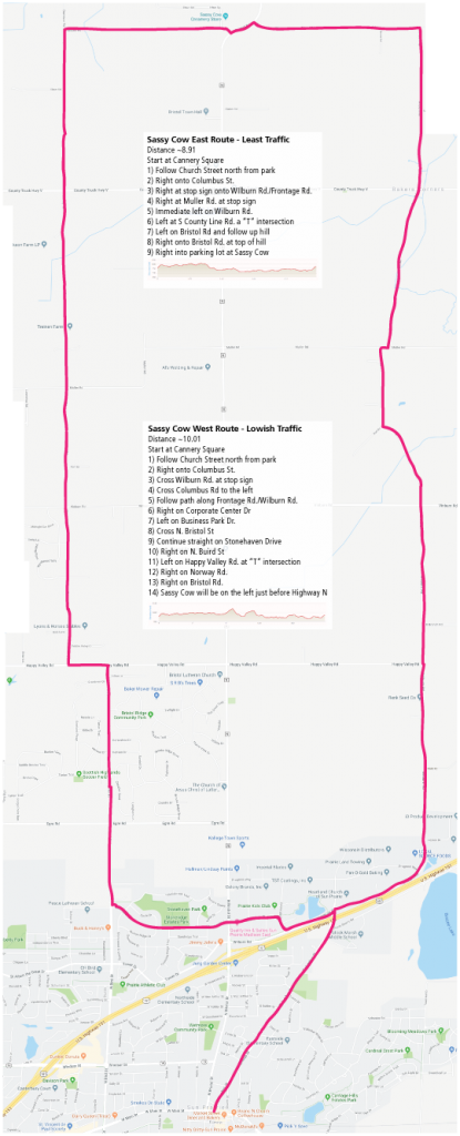 Bike Routes and Map - Sun Prairie Moves