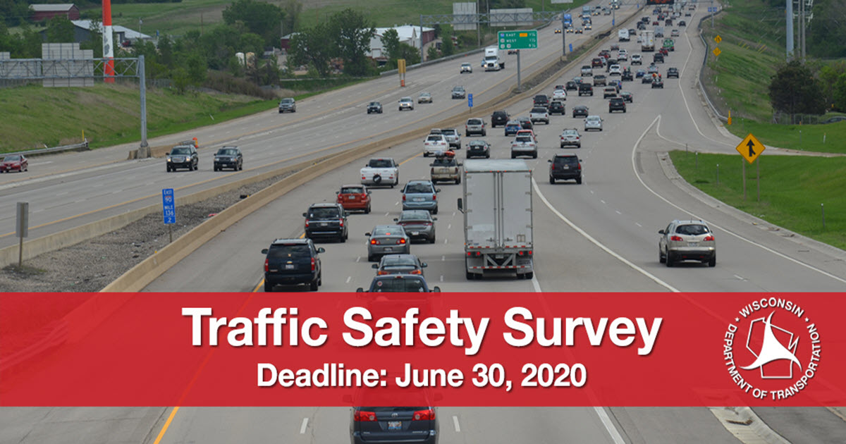 Traffic Safety Survey - what are your priorities? Tell WisDOT - Sun ...